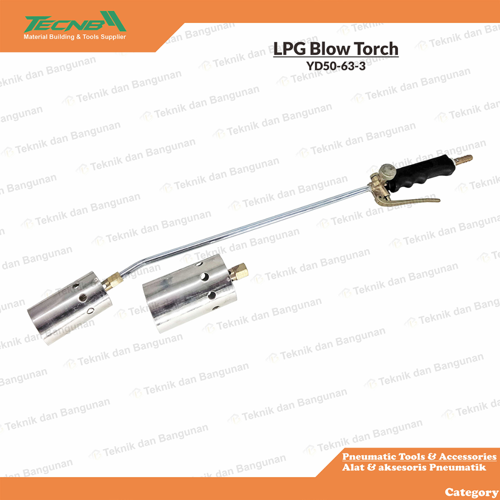 Jual Kepala Gas Torch Alat Bakar Heating Torch Gas LPG Blow Torch 60cm ...