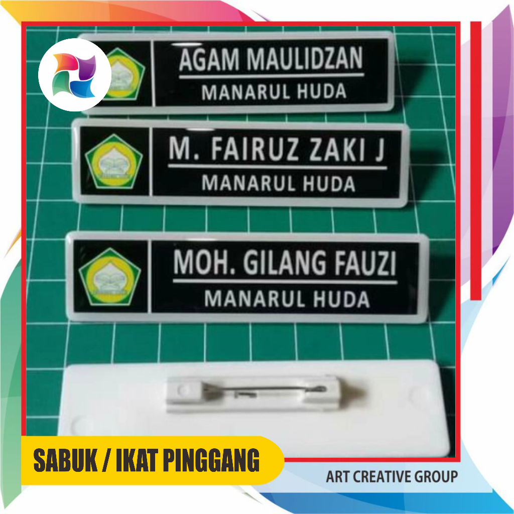 Jual PAKET ISI 10 PCS PAPAN NAMA AKRILIK / NAME TAG / PIN | Shopee ...
