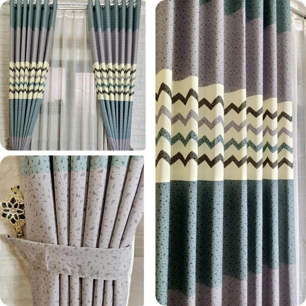 Jual Gorden Smokring 12 RingTirai Pintu Dan Jendela Hordeng Batik ...