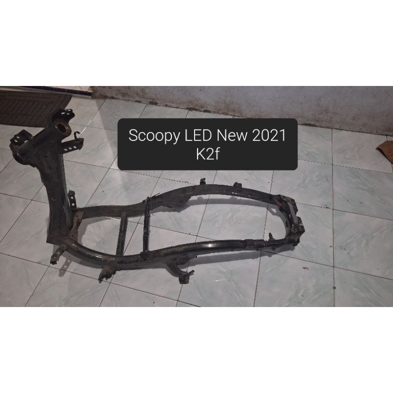 Jual Frame Rangka Sasis Body Motor Scoopy LED New 2020-2024 K2f ...