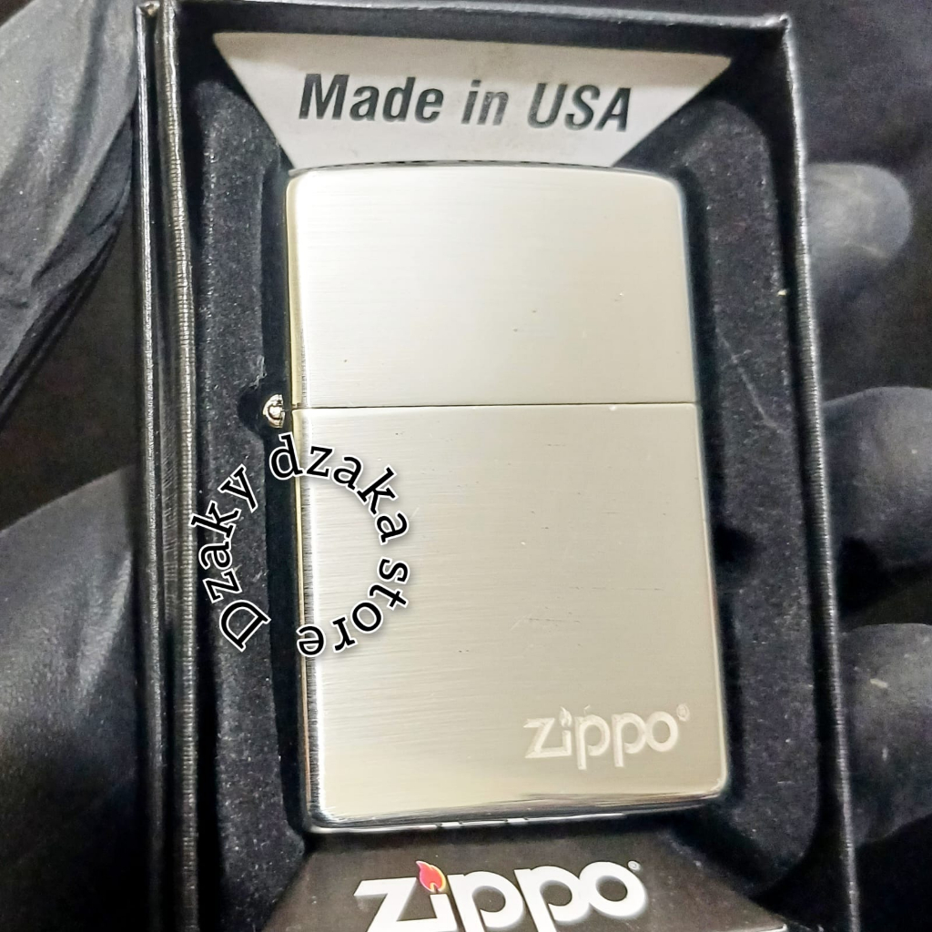 Jual korek api zippo -silver satu suara sudah termasuk kotak karton ...