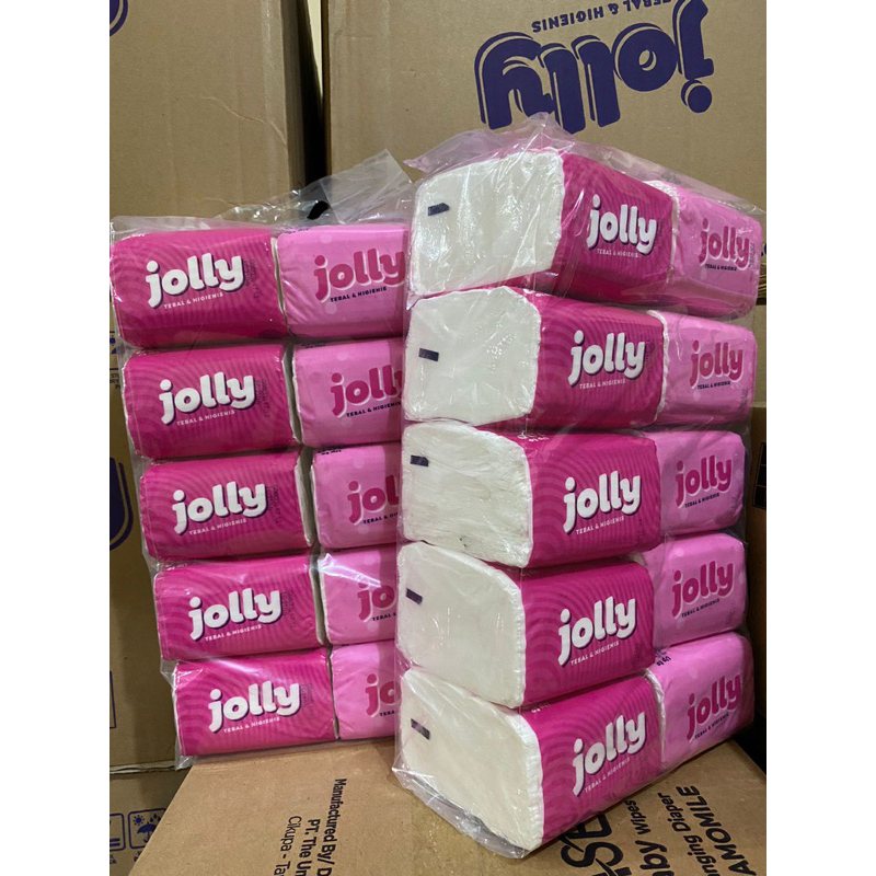 Jual 20 Pcs Jolly Pop Up 200s 2ply Tissu Makan Ukuran Kotak Jolly Tissu ...