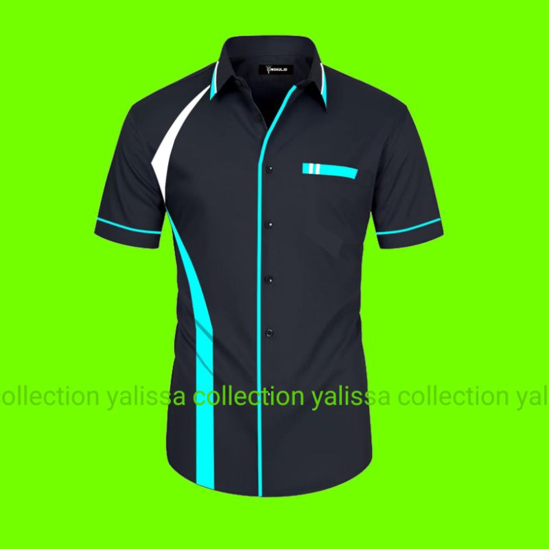 Jual kemeja kombinas/seragam kantor/seragam kerja/baju kerja/kemeja ... Jual kemeja kombinas/seragam kantor/seragam kerja/baju kerja/kemeja ...
