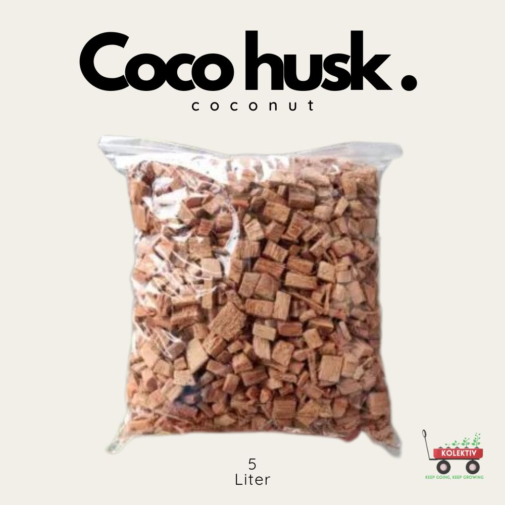 Jual Cocochip / Coco Husk Media Tanam Anggrek / Alas Reptil 5 Liter ...