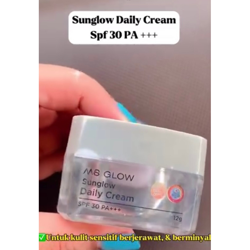 Jual SUNGLOW / SUNWHITE MS GLOW SPF 50 PA++++ | Shopee Indonesia