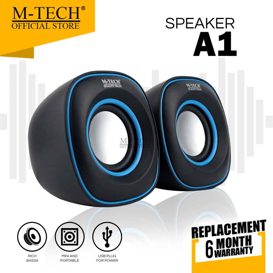 Jual Speaker M-Tech Original A1 Multimedia PC Komputer Laptop | Shopee ...