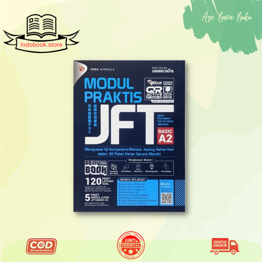 Jual Strategi & Bank Soal JLPT / Fokus Soal JFT/ Top Score Jlpt-nat Japanese/Modul Praktis JFT ...