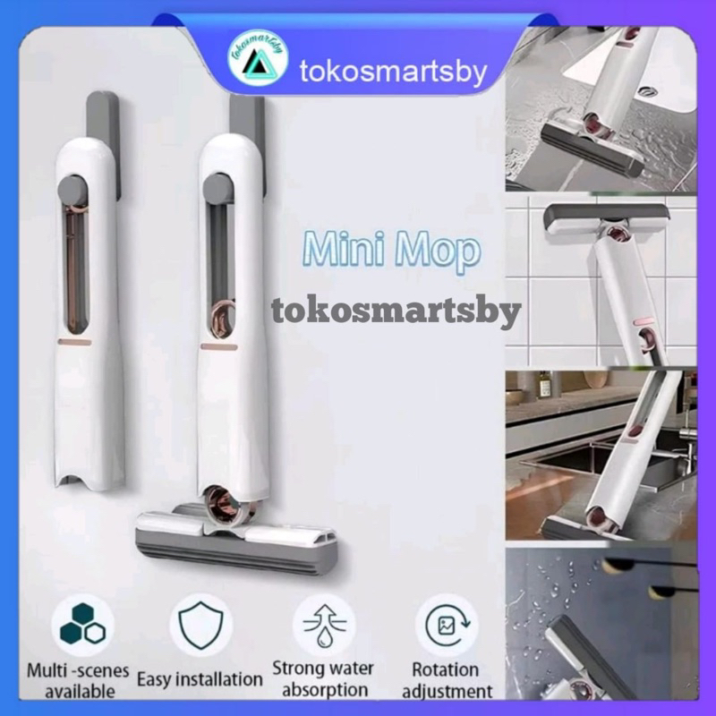 Jual ALAT PEL PEMBERSIH RUANGAN HOME CAR PORTABLE MINI MOP / ALAT PEL ...