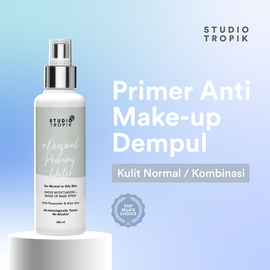 Jual Studio Tropik Priming Water Flawless Studio Tropic Original Primer Spray Balance Make Up ...