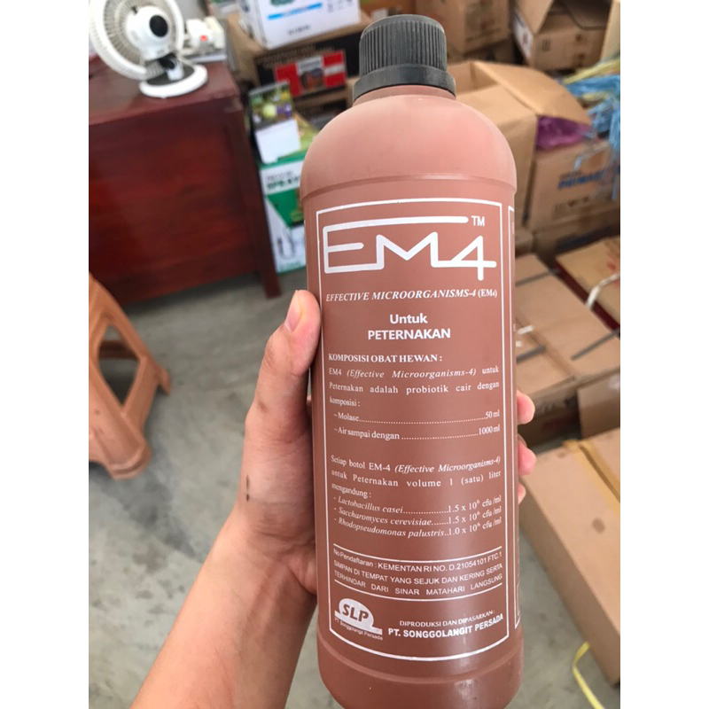 Jual EM4 (EFFECTIVE MICROORGANISMS 4) PETERNAKAN, PERIKANAN DAN TAMBAK ...