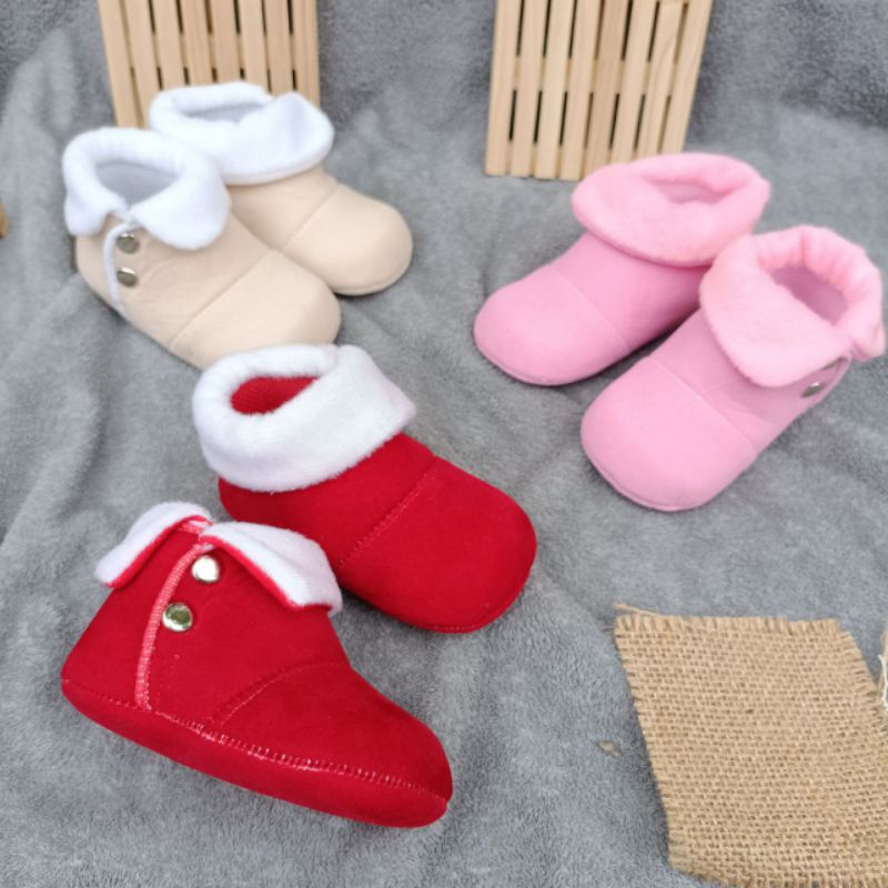 Jual sepatu bayi perempuan umur 0 12 bulan terbaru sepatu bayi ...