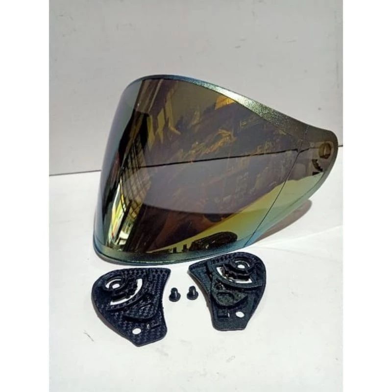 Jual kaca flat, helm kyt dj maru, ink centro, gix centro, warna biru ...