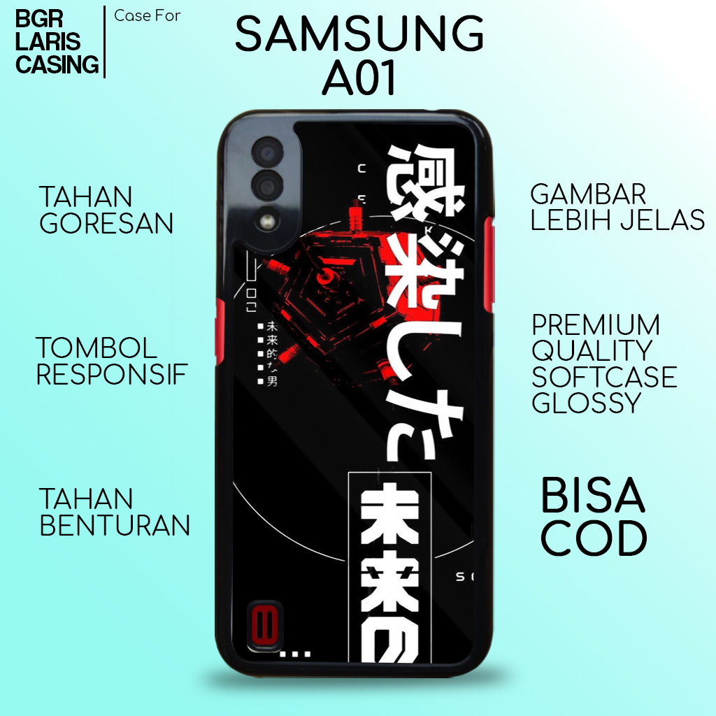 Jual casing samsung a01 aesthetic art 2 streetwear hitam keren lucu ...
