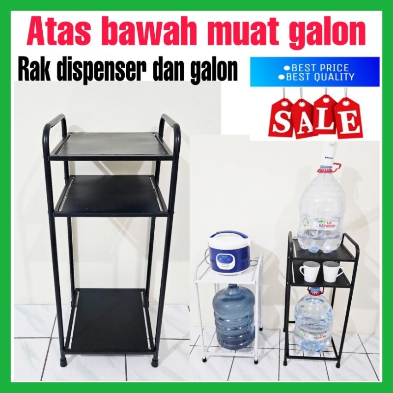 Jual Rak dispenser galon Besi Rak rice cooker Rak Dispenser Susun Rak ...