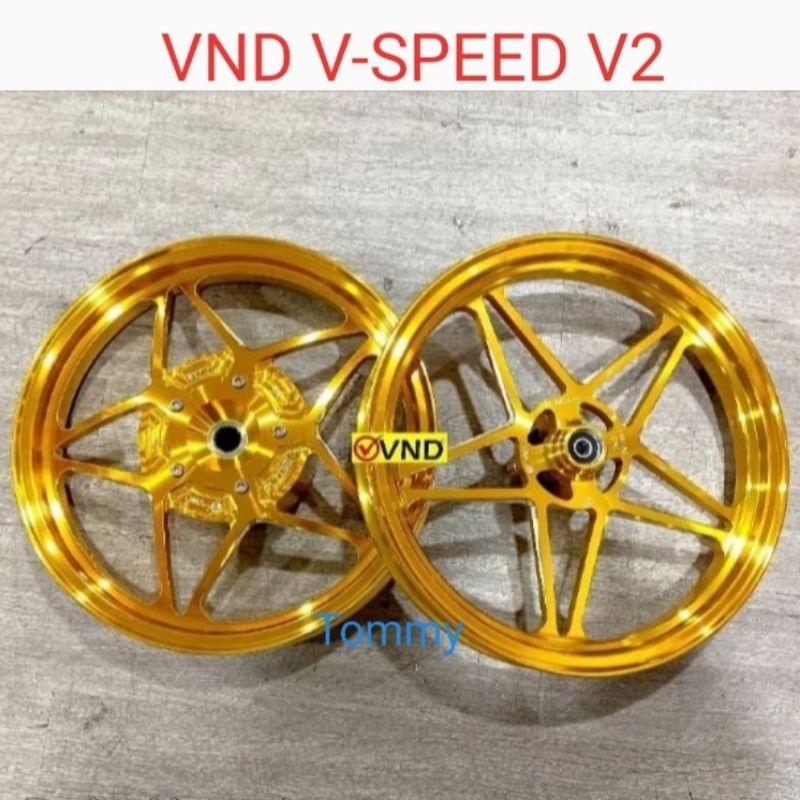 Jual Velg VND V SPEED Vario 110 125 150 160 Beat Scoopy Spacy Genio lebar 185/215-14 | Shopee ...