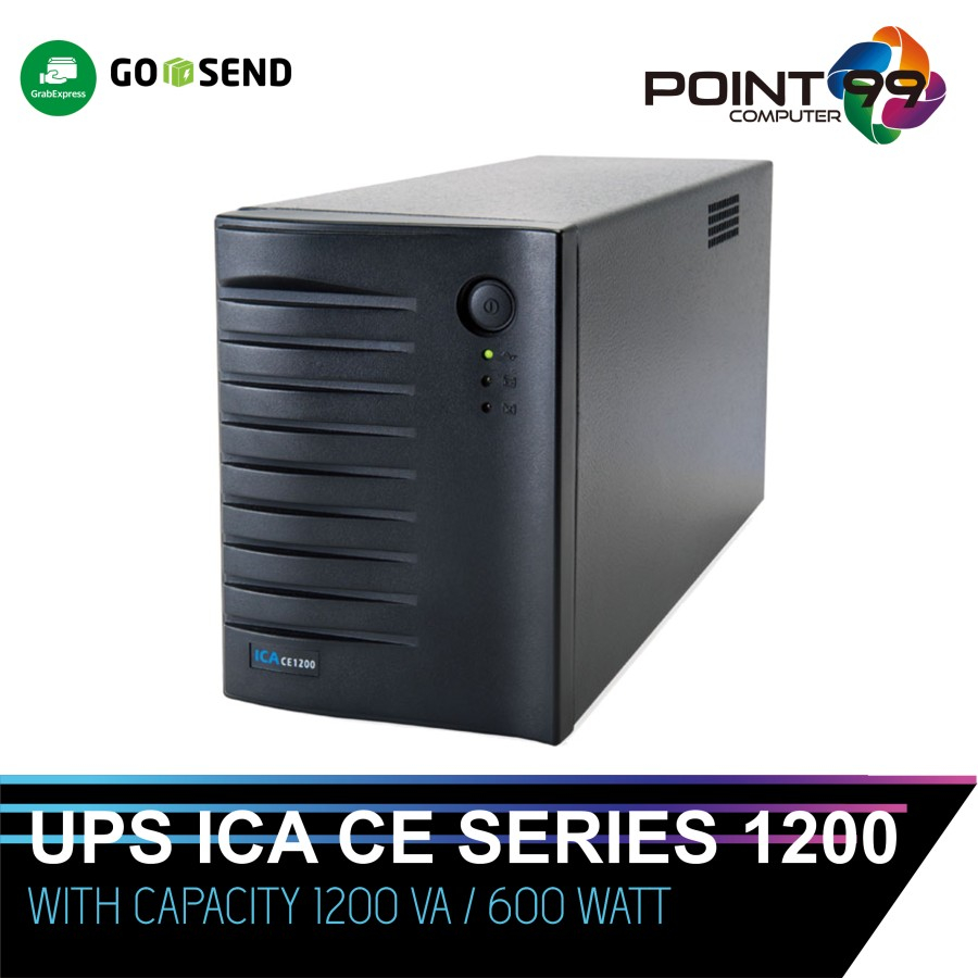 Jual UPS ICA CE1200 SERIES CE 1200 1200VA 600W | Shopee Indonesia
