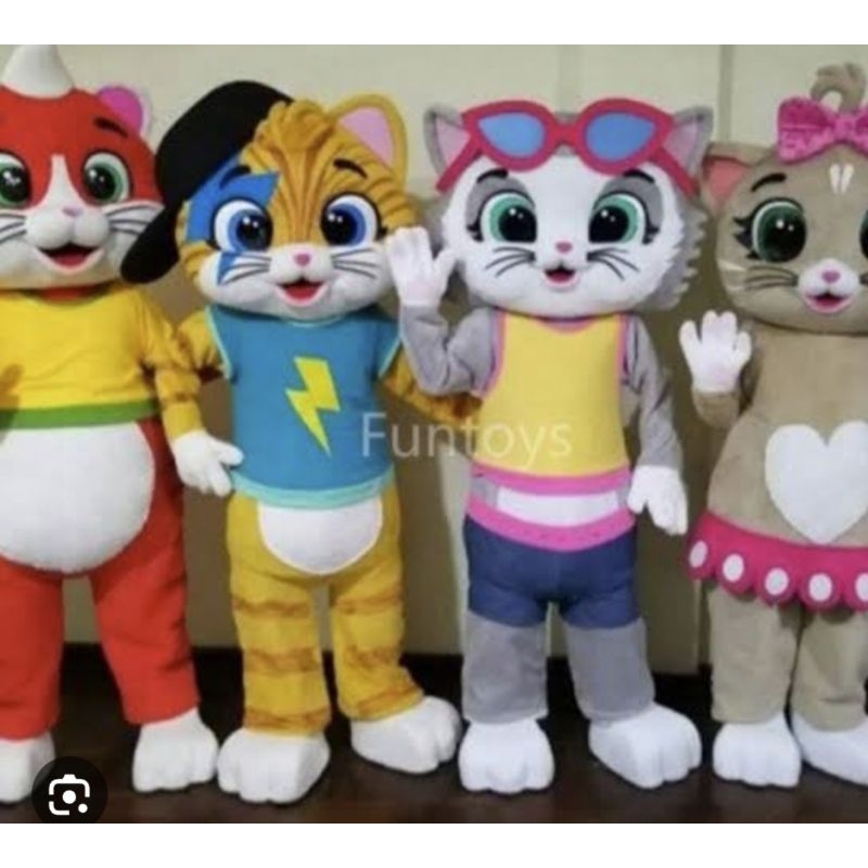 Jual kostum badut Kucing bebas request | Shopee Indonesia