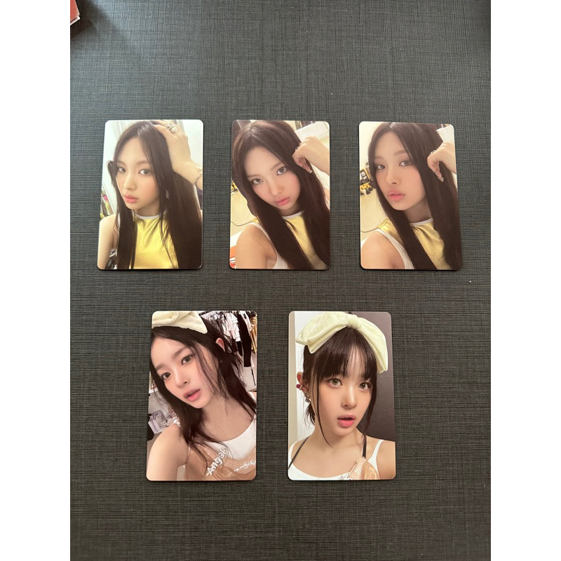 Jual Hanni and Hyein Official Photocard Weverse Get up ver | Shopee ...