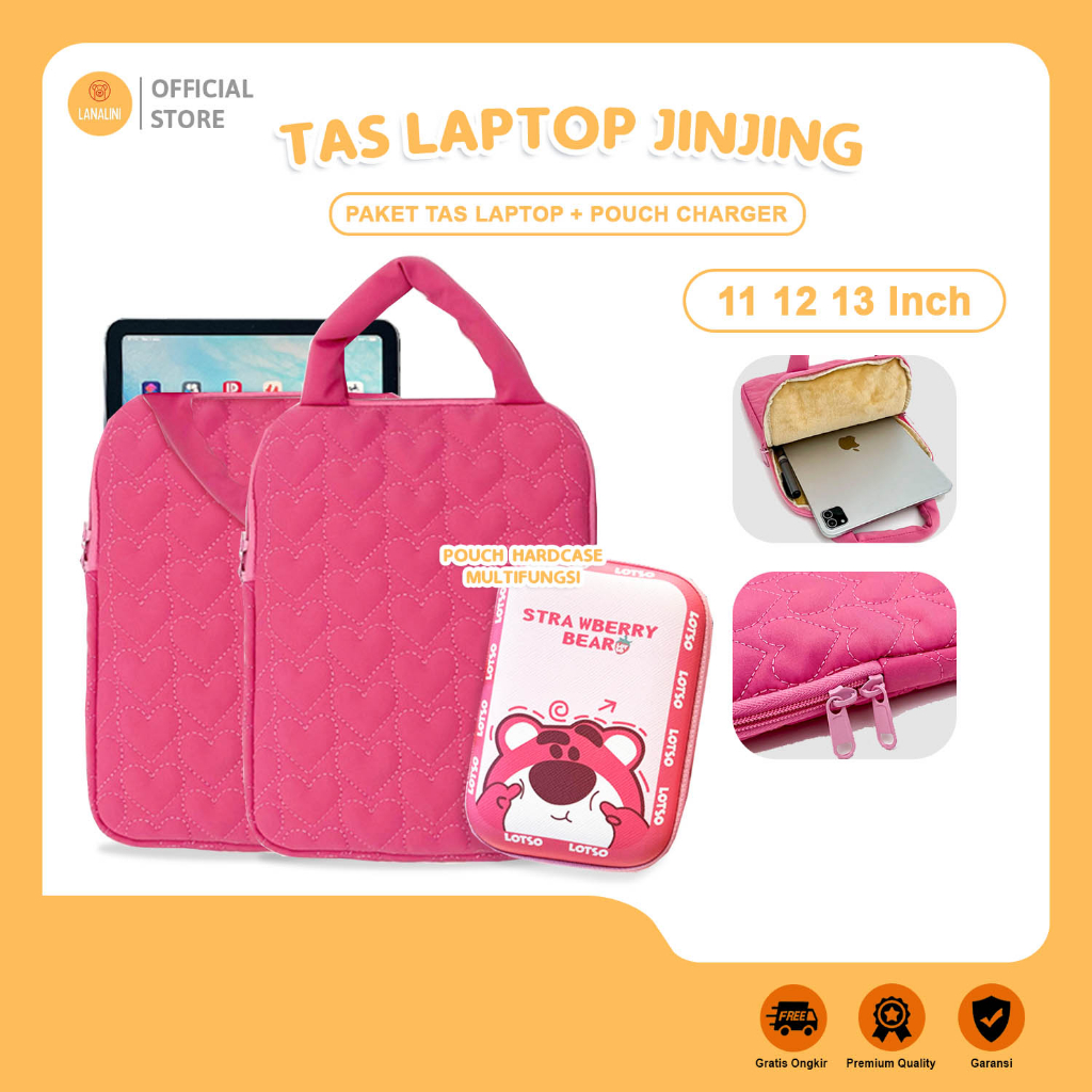 Jual Tas Laptop Softcase Sleeve Pouch Charger Kabel Waterproof ...