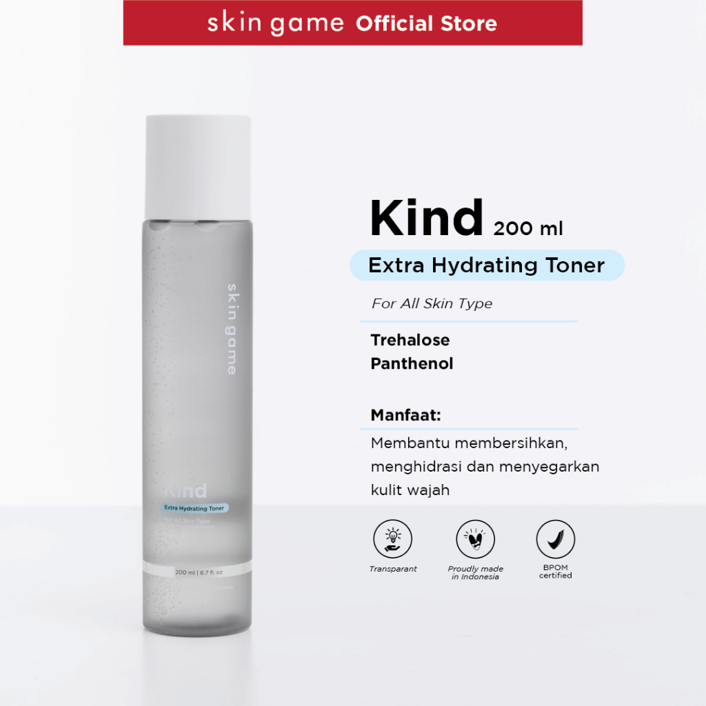 Jual Skin Game Kind Extra Hydrating Toner 200 ml - Toner Menghidrasi ...