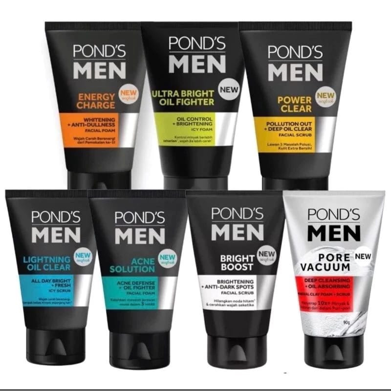 Jual Ponds Men Facial Foam 100g | Shopee Indonesia