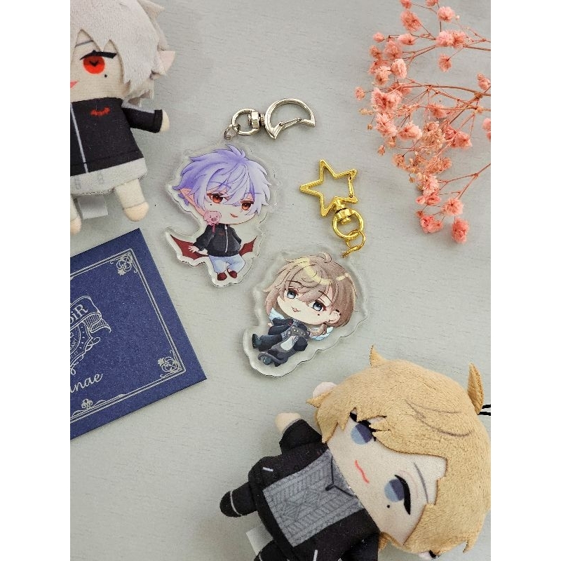 Jual [Fanmerch] Vtuber Nijisanji Chronoir Kanae & Kuzuha | Shopee Indonesia