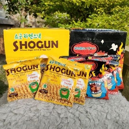 Jual Mie Shogun 1 box isi 20 - Mie Kremes Korea isi 20 | Shopee Indonesia