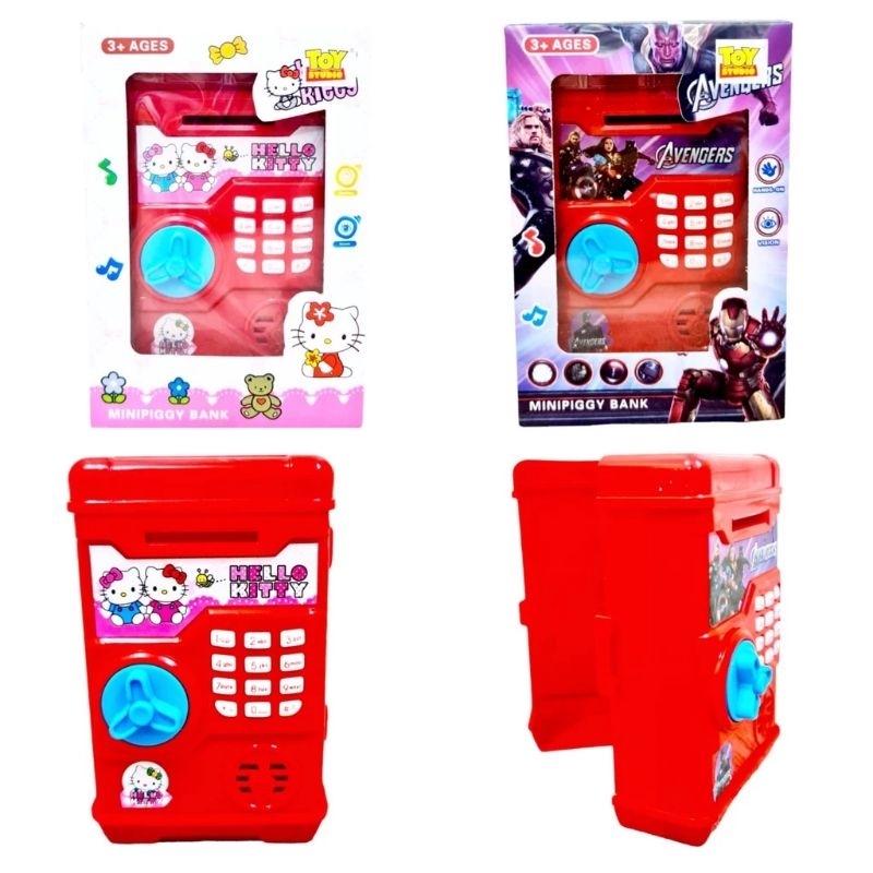 Jual MAINAN ATM MINI PIGGY BANK / MAINAN CELENGAN ANAK / ATM MINI BANK ...