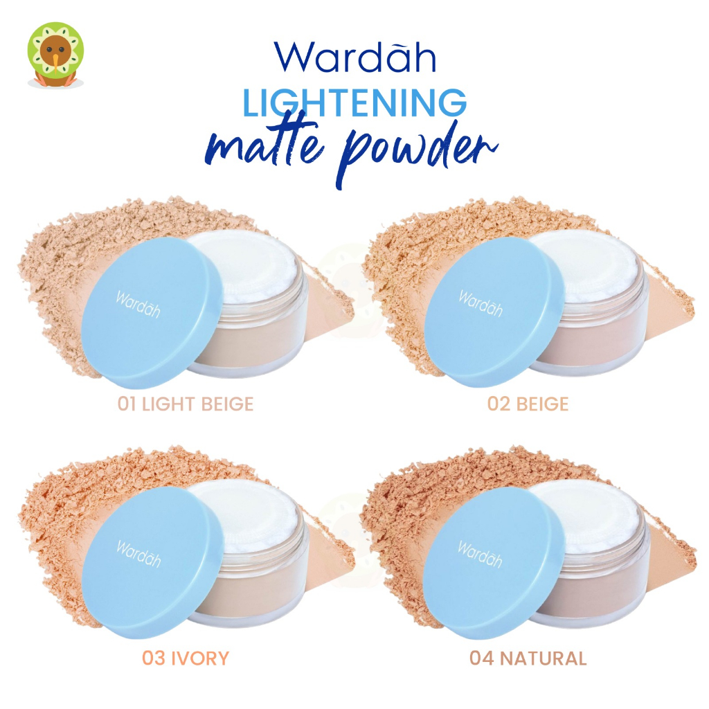 Jual WARDAH LIGHTENING MATTE LOOSE POWDER 20G - BEDAK TABUR WARDAH ...