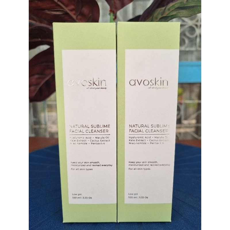 Jual Avoskin Natural Sublime Facial Cleanser 100 ml (exp 2025) | Shopee Indonesia
