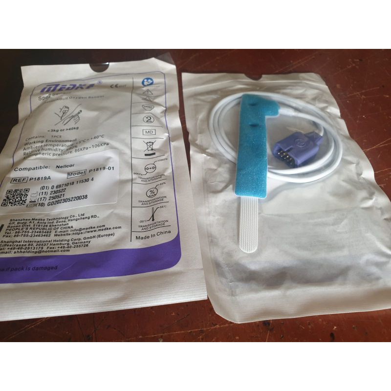 Jual Finger Sensor SPO2 Merk Medke 9 PIN | Shopee Indonesia