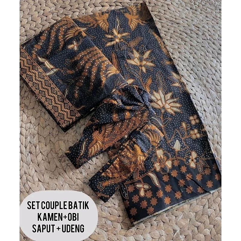 Jual Batik couple / set batik couple adat bali / kamen batik / saput ...