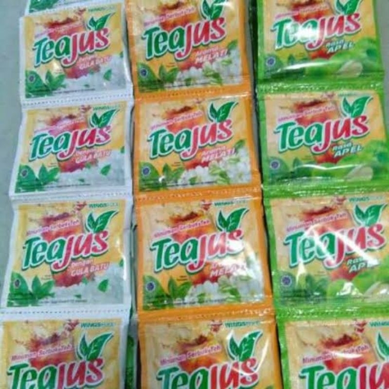 Jual Teajus Renceng 10 sachet , Teajus Aneka Rasa | Shopee Indonesia