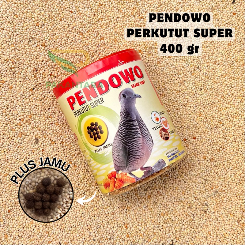 Jual (PLUS JAMU) PENDOWO PERKUTUT SUPER PAKAN BURUNG PERKUTUT SEJAK ...