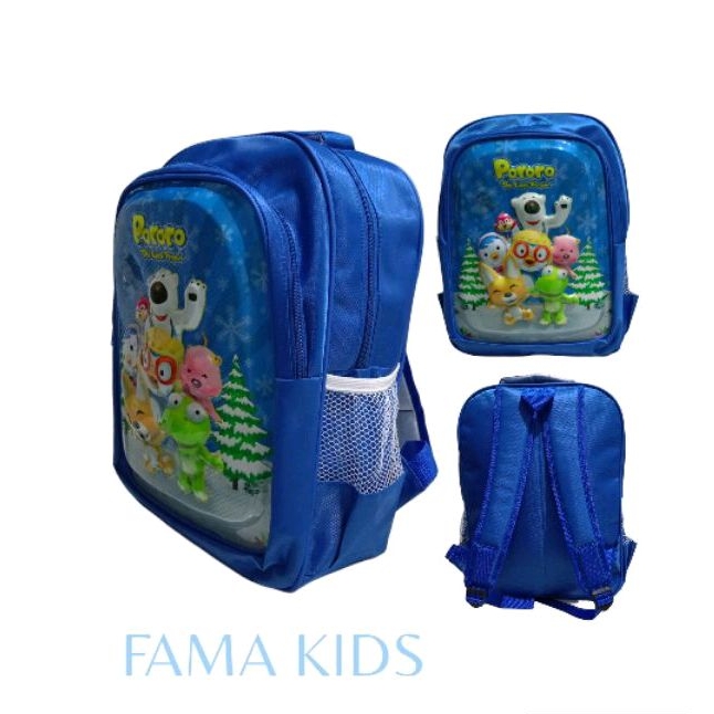 Jual tas sekolah 3D timbul pororo Prada | Shopee Indonesia