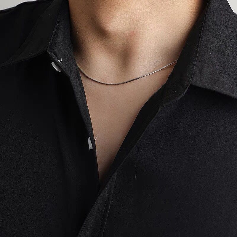 Jual KALUNG TITANIUM PRIA DAN WANITA WARNA SILVER GOLD BLACK ANTI KARAT ...