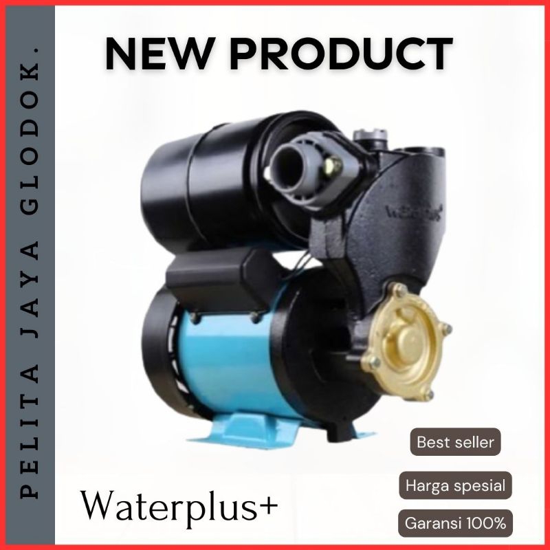 Jual POMPA AIR JET PUMP JETPUMP SUMUR DANGKAL OTOMATIS WATERPLUS SH 233 ...