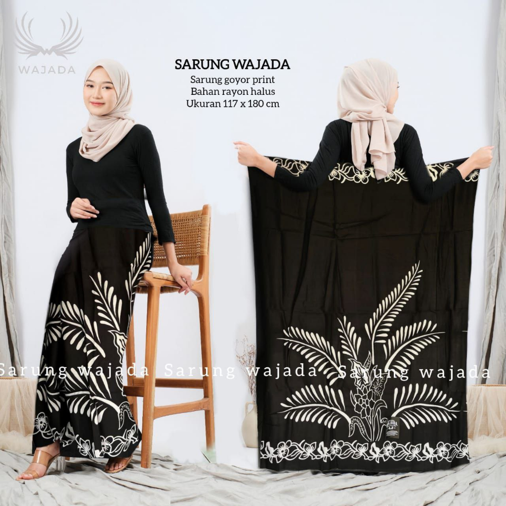 Jual SARUNG SANTRIWATI MOTIF BATIK TERBARU MERK WAJADA TERLARIS 2022 ...