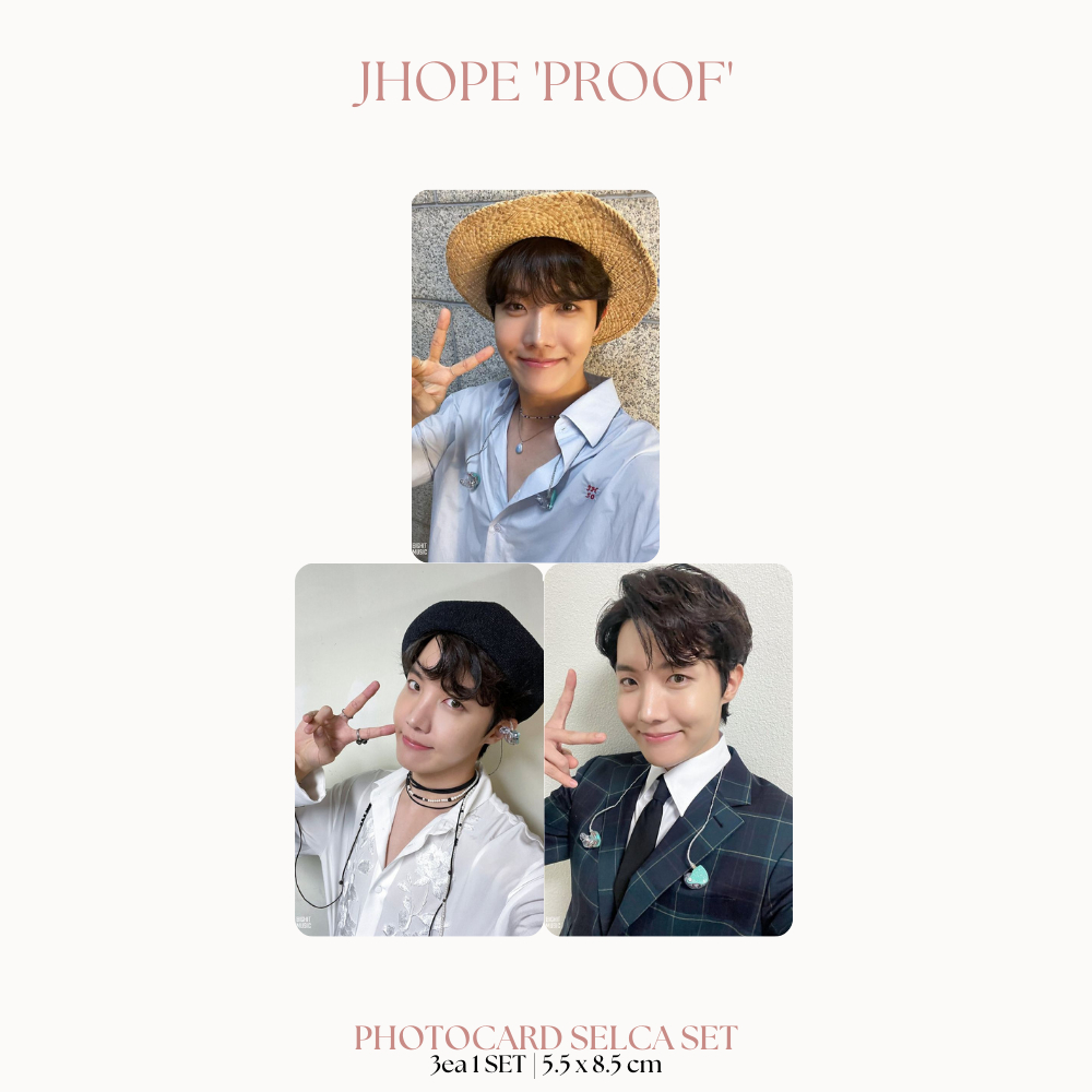 Jual PHOTOCARD BTS SELCA PROOF YET TO COME (ISI 3 PCS + LAMINASI 2 SISI ...
