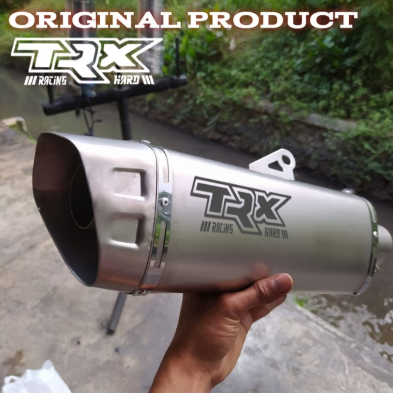 Jual silincer knalpot inlet 50mm original TRX RACING copy Akra New ...