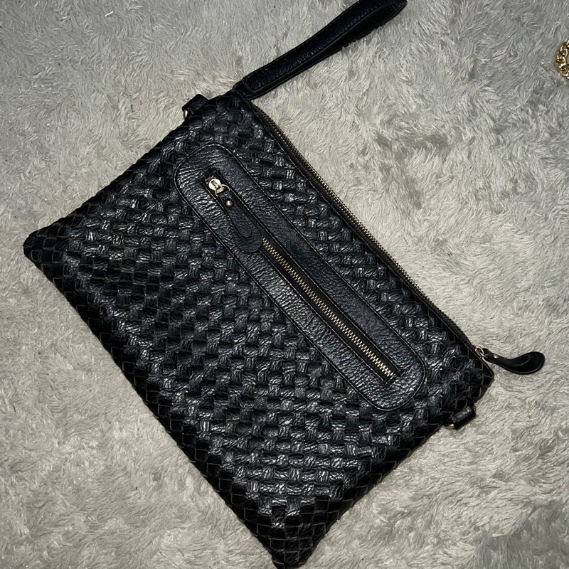 Jual Tas Macbook Multi Way Black Banig Bag 100% Original *bottega ...