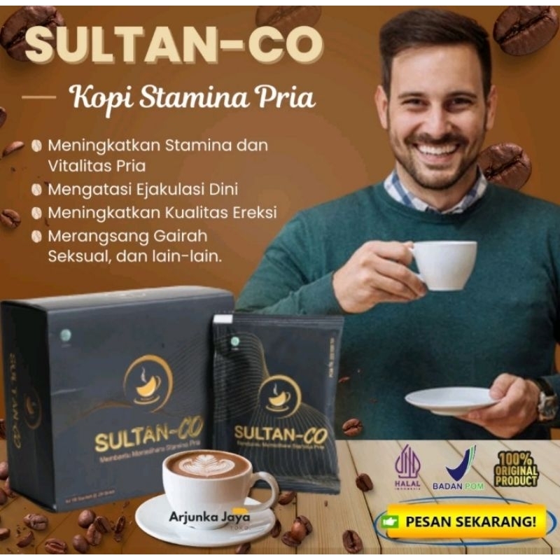 Jual KOPI SULTAN CO ORIGINAL PERSACHET | Shopee Indonesia