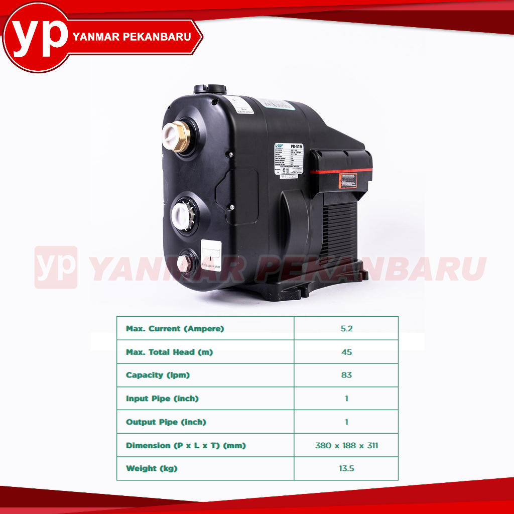Jual Pompa Air Booster Pump WASSER PB-518 I | Shopee Indonesia