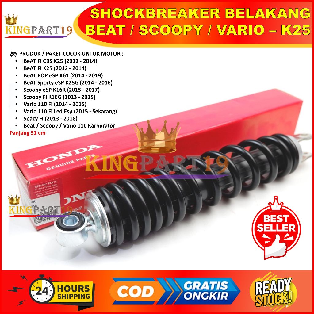Jual SOK SHOCKBREAKER BEAT FI SCOOPY FI SPACY FI VARIO 110 FI BEAT ESP ...