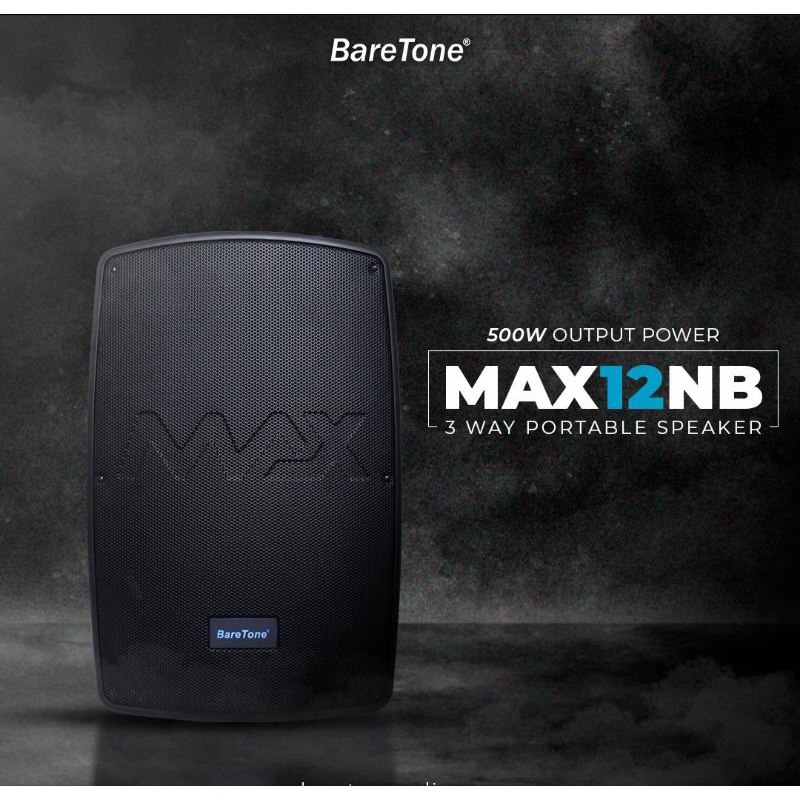 Jual SPEAKER PORTABLE BARETONE MAX 12 NB / MAX-12NB / MAX12NB | Shopee ...