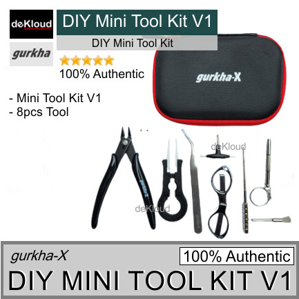 Jual Original Gurkha DIY Mini Tool Kit V1 | tang pinset tools obeng ...
