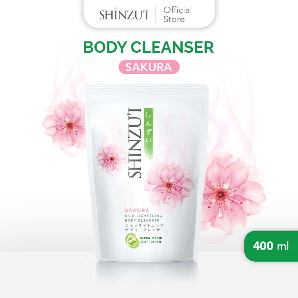 Jual Shinzui Body Cleanser Refill Sakura 380ml | Shopee Indonesia