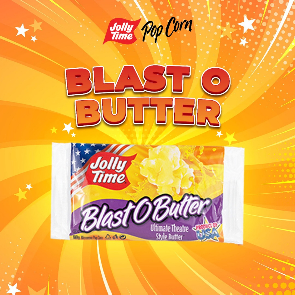 Jual Jolly Time Microwave Popcorn - Blast O Butter Product Of USA -Live ...