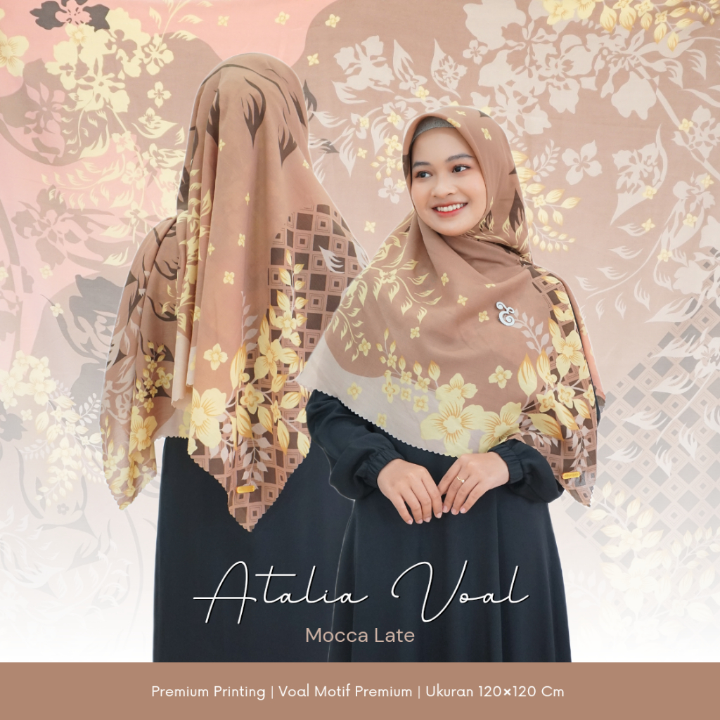 Jual Scraf Voal Atalia | Shopee Indonesia