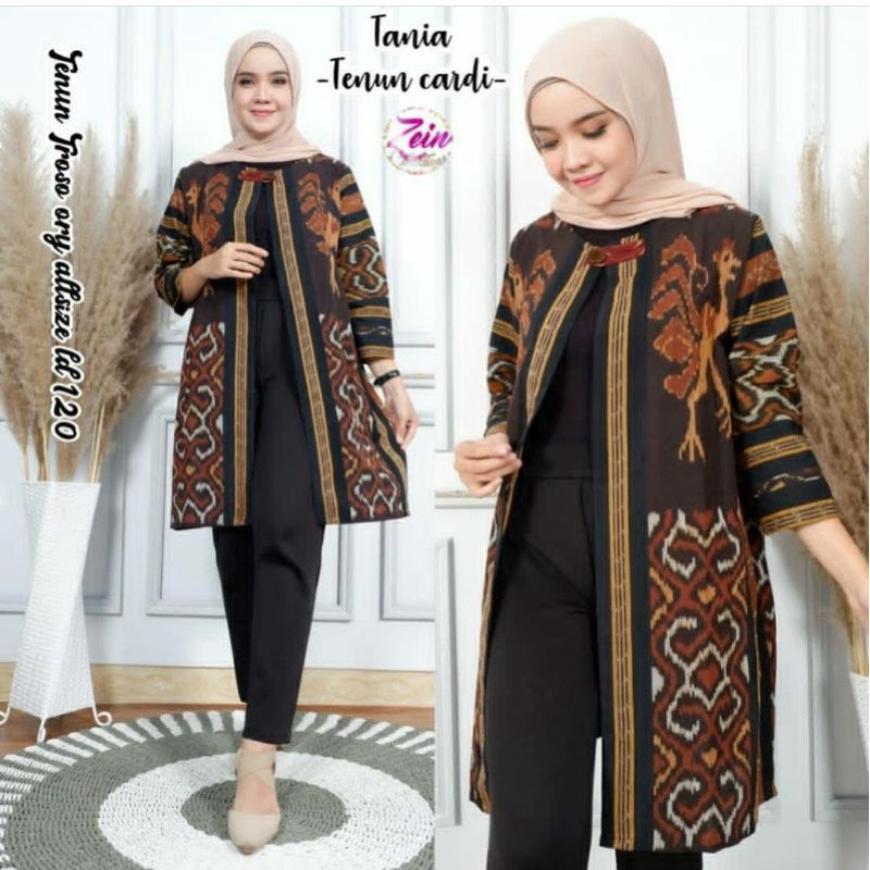 Jual cardigan tenun ntt outer batik wanita original | Shopee Indonesia